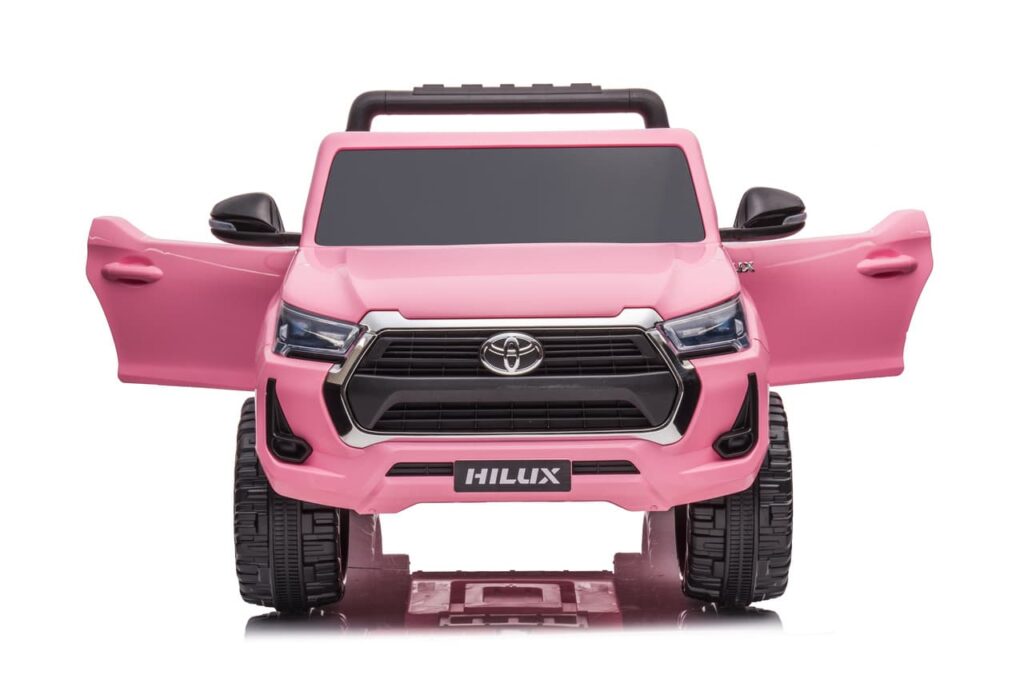 Toyota Hilux 12V Electric Ride On Jeep Pink - Kids Electric Cars